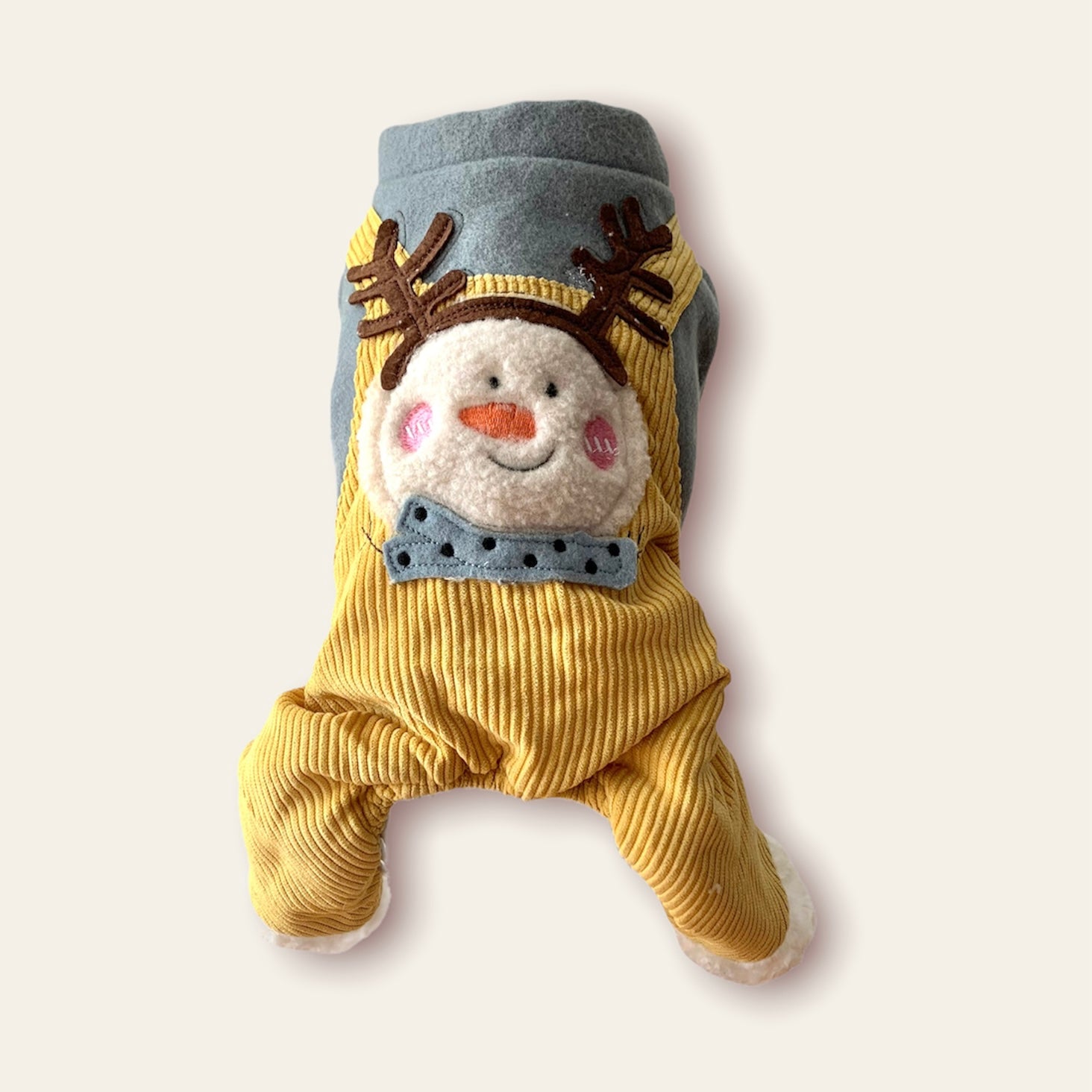 Mameluco Pinguino orejas de Reno – Trompas Luxury PetShop